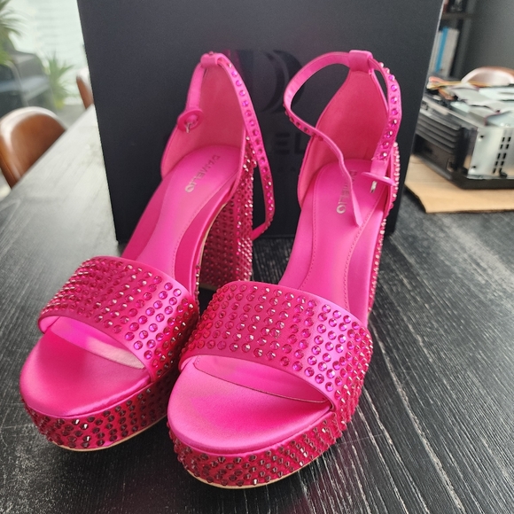 Rocco D'Amelio | Shoes | Damelio Pink Platform Shoes | Poshmark
